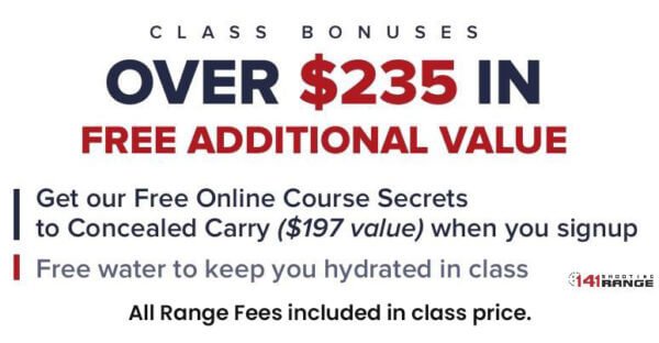 CONCEALED CARRY TRAINING - 141 SHOOTING RANGE
