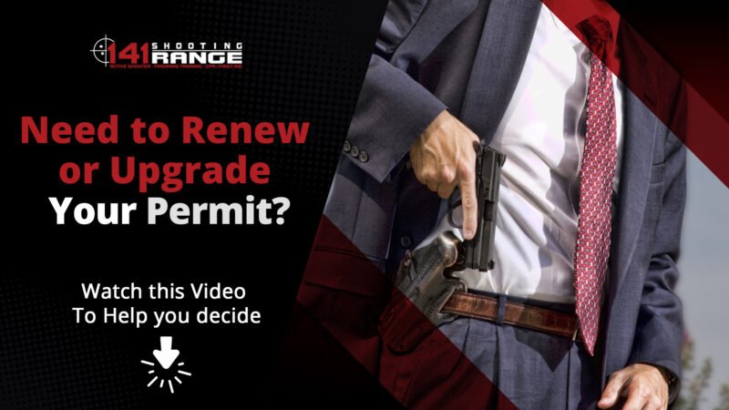 Renew Your Concealed Weapons Permit - 141 SHOOTING RANGE